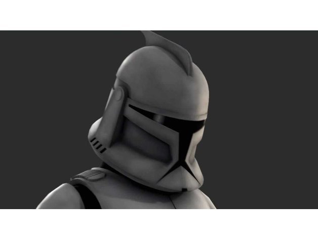Archivo STL gratuito Clone Wars - Casco Phase 1 👽・Objeto imprimible en 3D para descargar・Cults