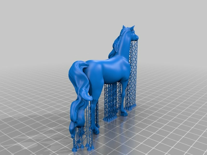 Free STL file Pretty Pony・3D print design to download・Cults