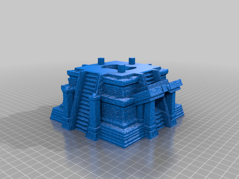 Free STL file Fates End - Mayan Temple Dice Tower - FREE! 🔚・Template to ...