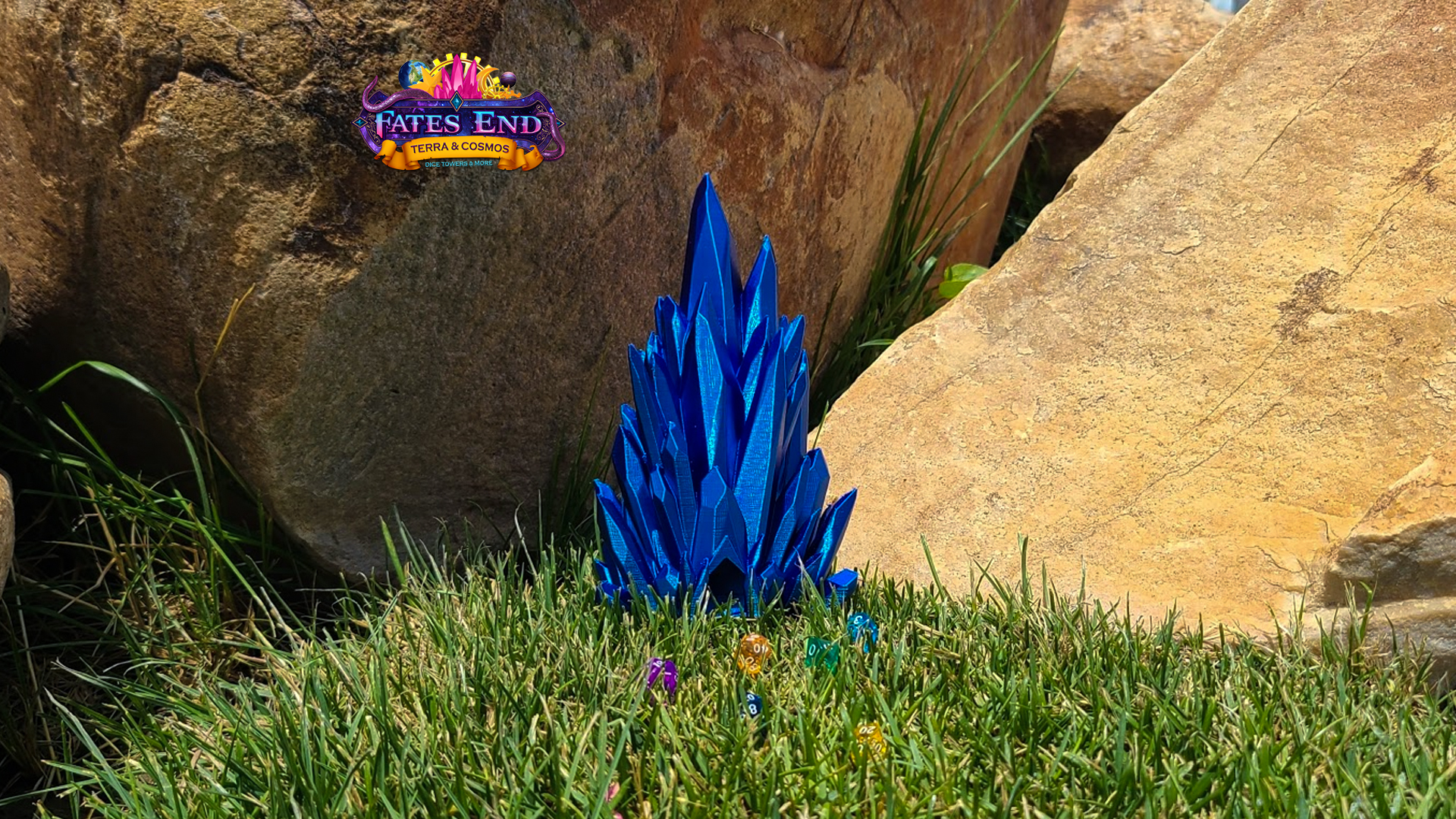 3D file Crystal Dice Tower - SUPPORT FREE!・Design to download and 3D ...