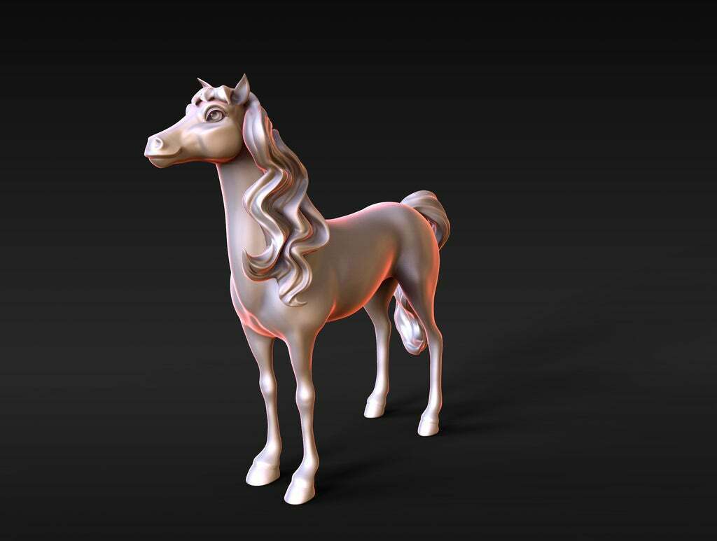 Free STL file Pretty Pony・3D print design to download・Cults