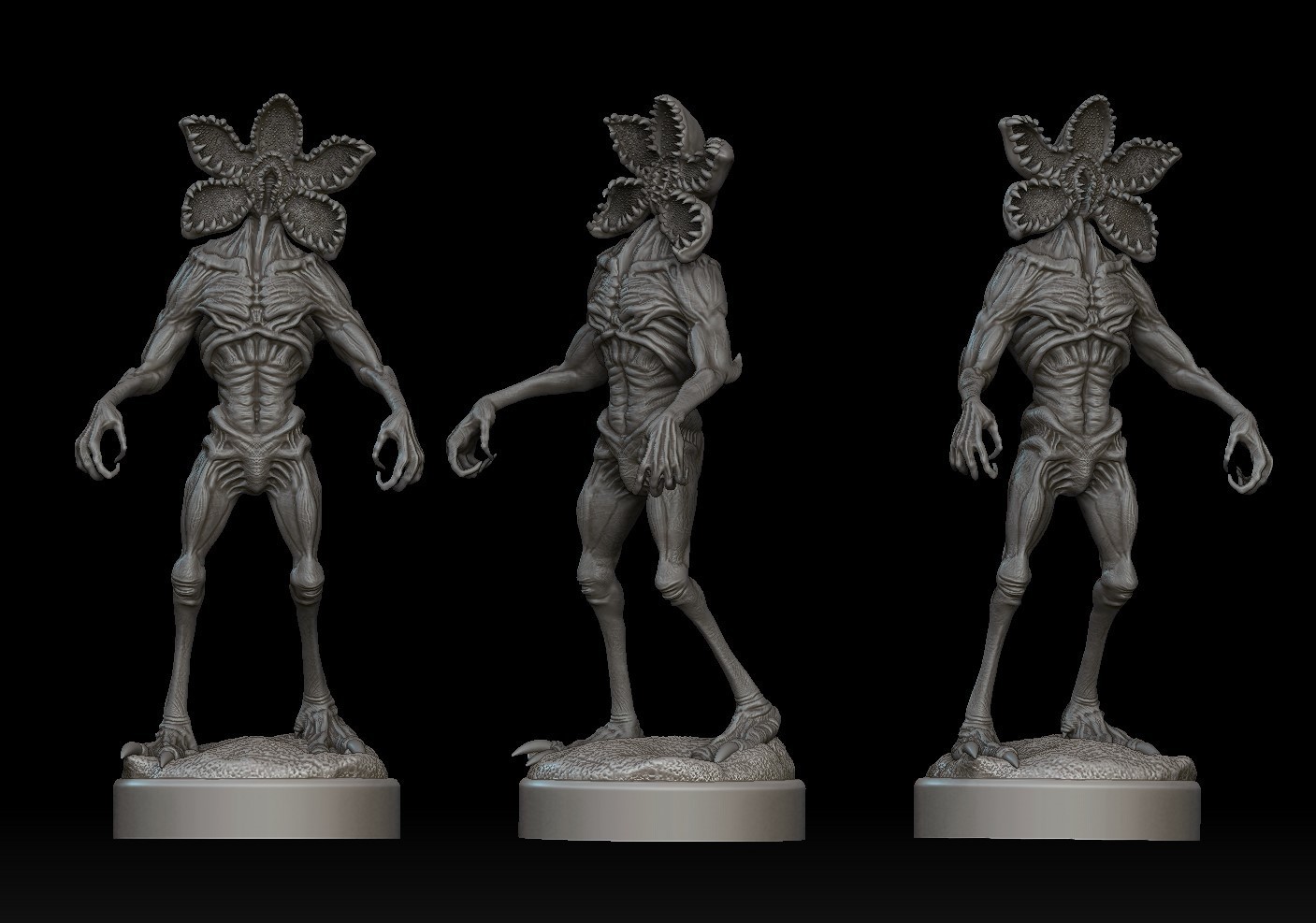 STL file Demogorgon statue(Stranger Things Series)・3D printing design ...