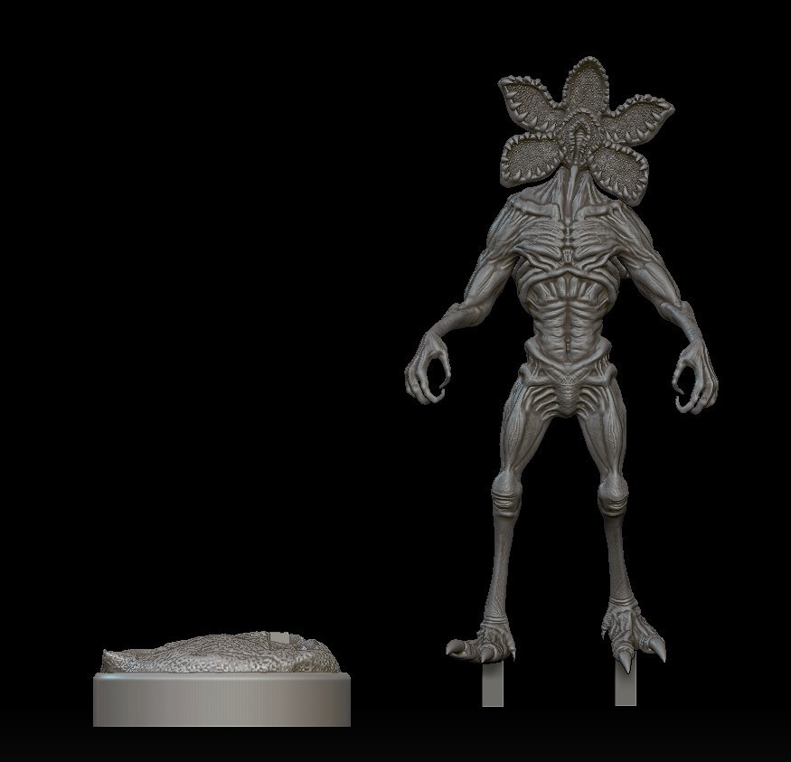 STL file Demogorgon statue(Stranger Things Series)・3D printing design ...