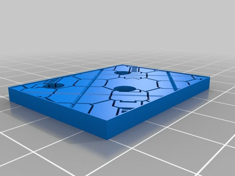 Free STL file Halo Ground Command Installation 04 bases・Template to ...