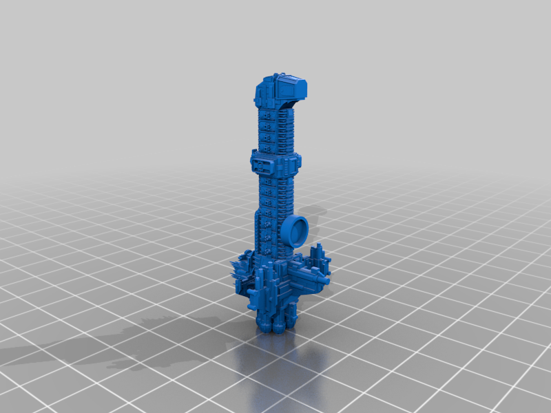 Free STL file BFG Microfleet Gothic Inquisition ships 🎲・Template to ...