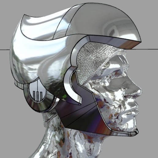 Download 3D model Silverhawks helmet with Stand ・ Cults