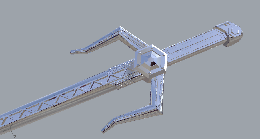 STL file Sword of the Power Rangers Magna Defender 🗡️・Design to ...