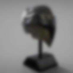 Download STL file Silverhawks helmet with Stand • 3D printer object ・ Cults