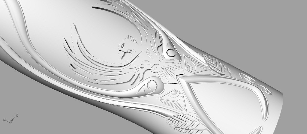 STL file HIDDEN BLADE COVER from assasins creed 3D print model / cover ...