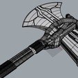 Download 3D printer model Stormbreaker New Thor's Weapon from infinity ...