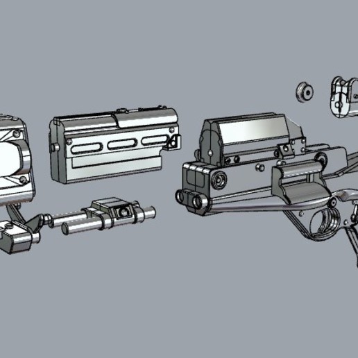 Download STL file TL-50 Heavy Blaster from Star Wars Battlefront • 3D ...