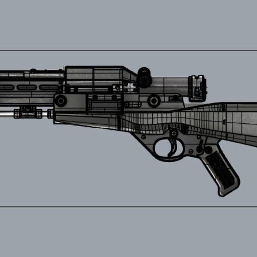 Download STL file TL-50 Heavy Blaster from Star Wars Battlefront • 3D ...