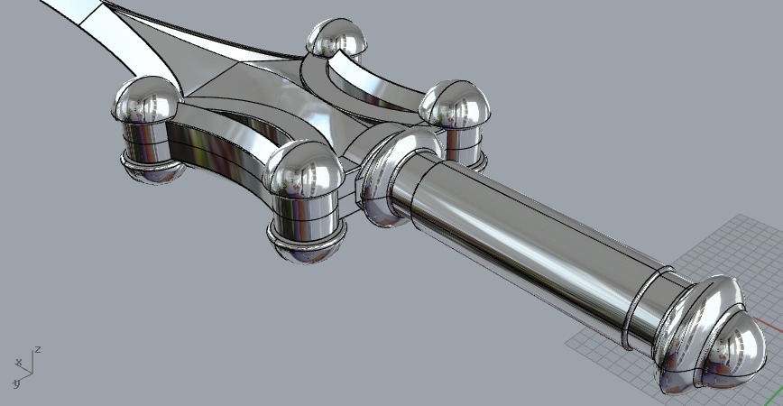 STL file He-Man sword and shield masters of the universe cosplay 🗡️・3D ...