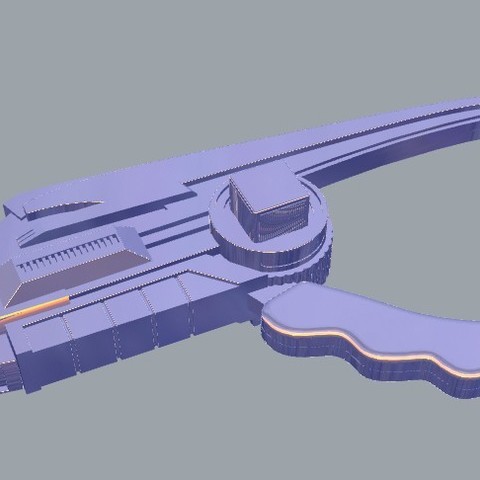 Download 3D printer templates POWER RANGERS blaster 2 positions 3D ...