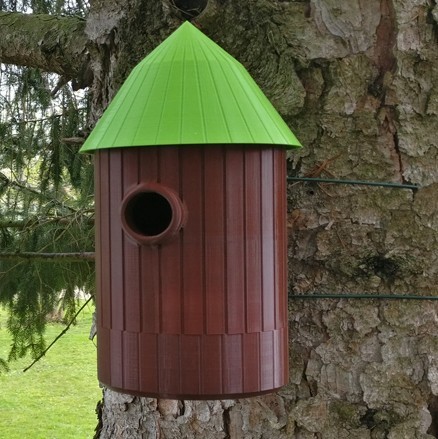 Free STL file Bird nesting box・3D printing design to download・Cults