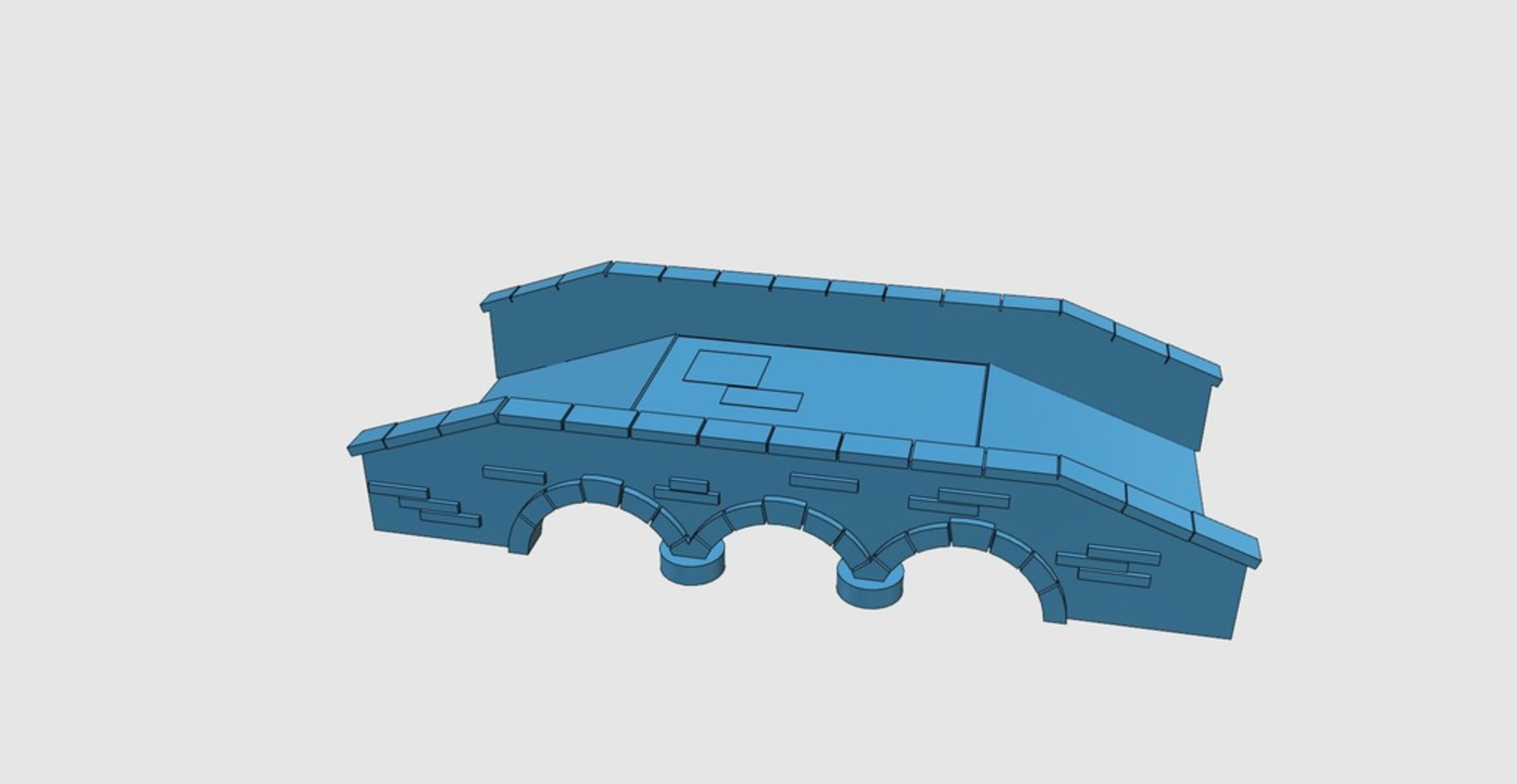 Download free STL file The Stone Bridge • 3D printable model ・ Cults