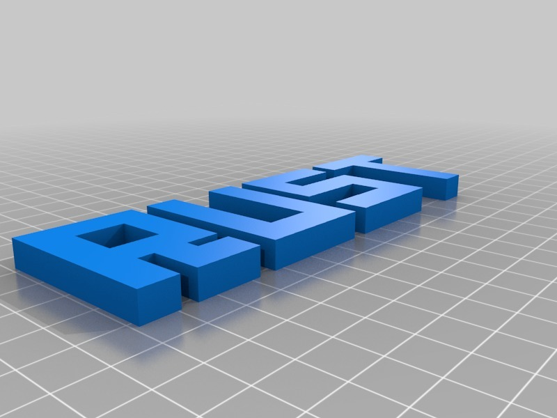 Archivo 3D gratuito Rust Led Sign 🎮・Objeto para descargar e imprimir en ...