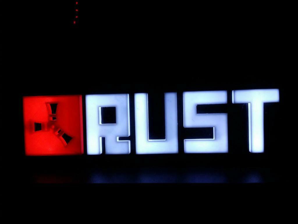 Archivo 3D gratuito Rust Led Sign 🎮・Objeto para descargar e imprimir en ...