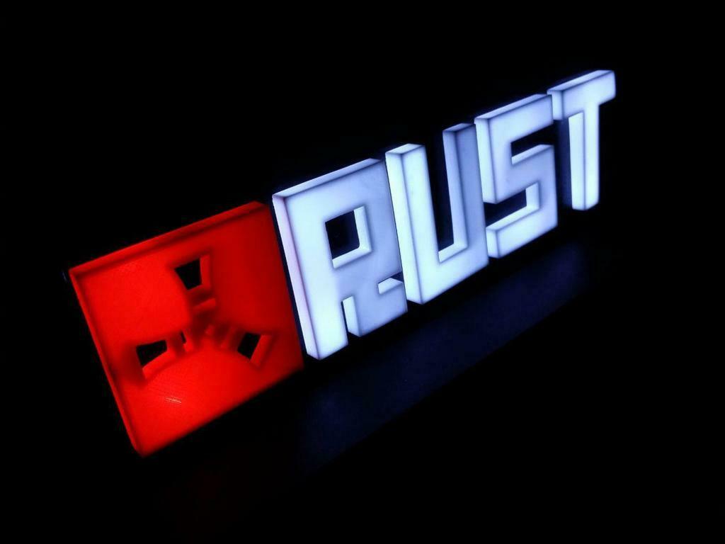 Archivo 3D gratuito Rust Led Sign 🎮・Objeto para descargar e imprimir en ...