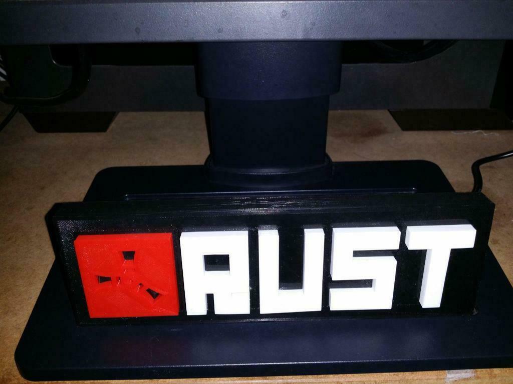 Archivo 3D gratuito Rust Led Sign 🎮・Objeto para descargar e imprimir en ...