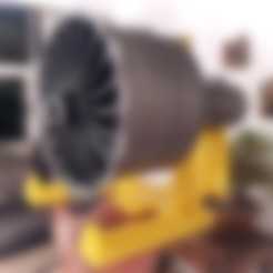 Download 3D print files New Scale Turbofan Engine GENX Fan ・ Cults