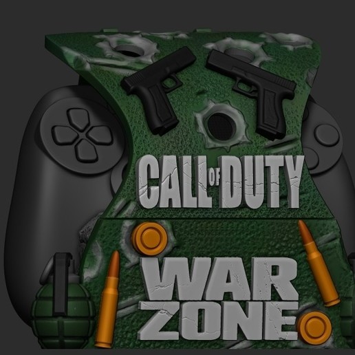 Download STL file WARZONE COD joystick holder • 3D print template ・ Cults