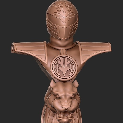 Download STL file Power Rangers (White Ranger) • Model to 3D print ・ Cults