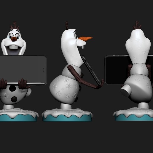 Download STL file Olaf Frozen • 3D printer design ・ Cults