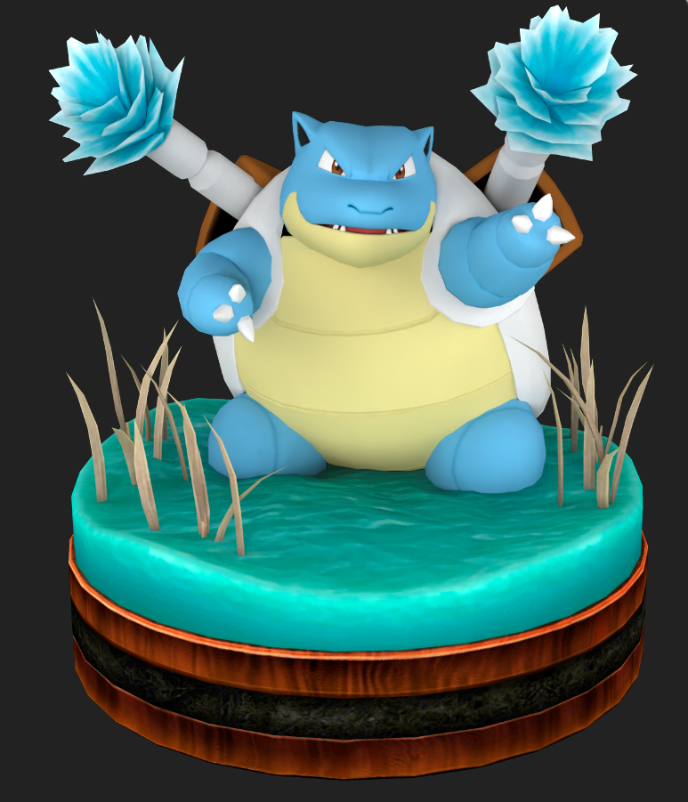Descargar archivo STL La figura de la blastoise • Diseño para imprimir ...
