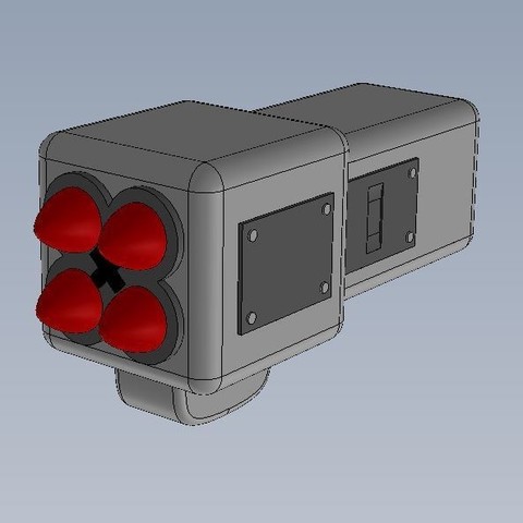 Download free STL Brock rocket launcher ・ Cults