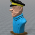 Télécharger STL gratuit Captain Haddock ・ Cults