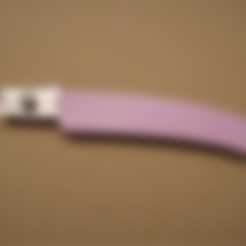 Download STL single edge razor blade handle ・ Cults