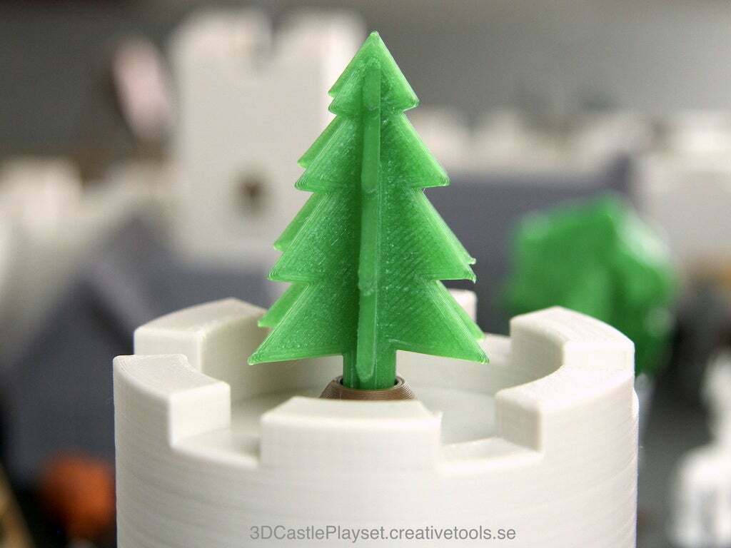 Free STL file Simple 3D-printable pine tree・3D printable design to ...