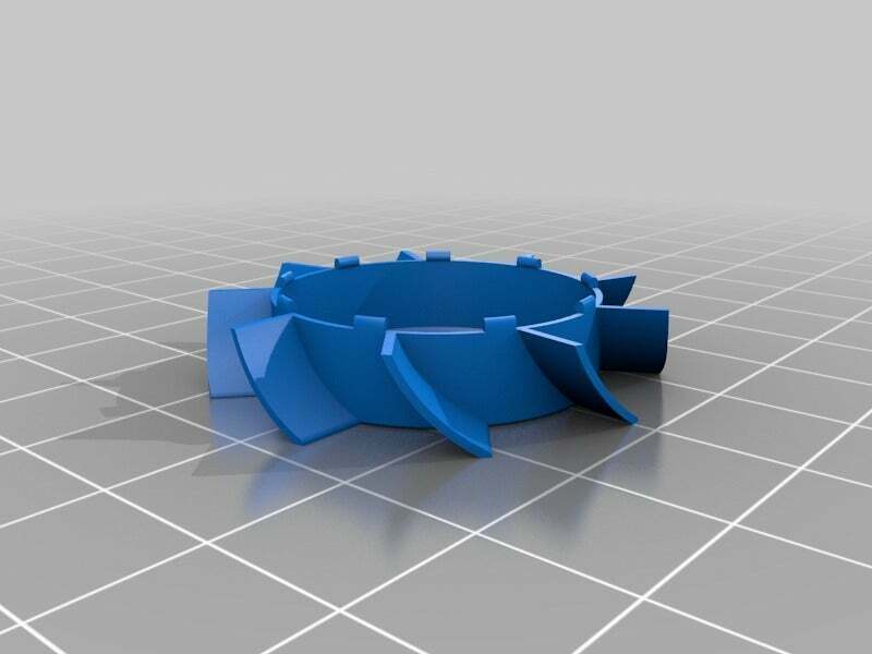 Free STL file Cooling fan replacement blades・3D print object to ...