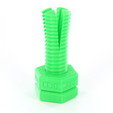 Descargar modelos 3D gratis Impossible 3D-printed bolt and nut ・ Cults