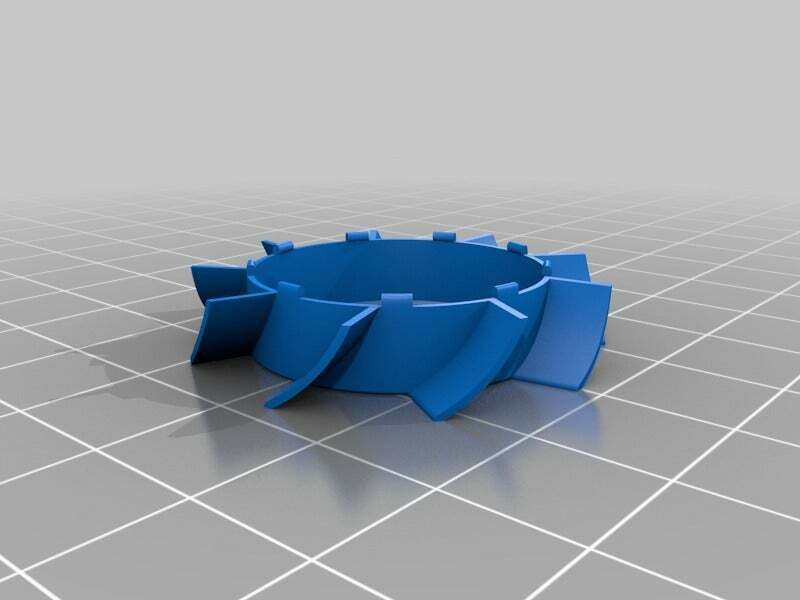 Free STL file Cooling fan replacement blades・3D print object to ...