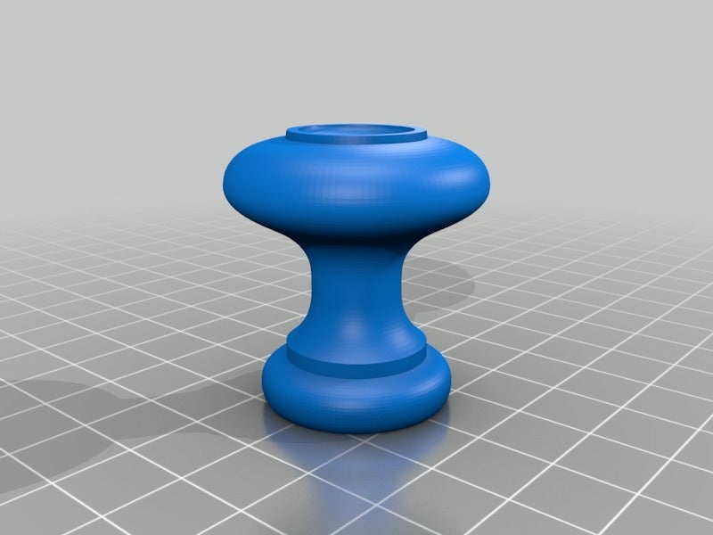Free STL file 3D-printable generic cabinet knob 🚪・Template to download ...