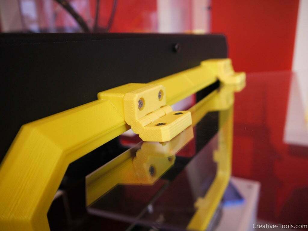 Free STL file Print-In-Place Hinge for Wanhao Duplicator 4S・3D printing ...