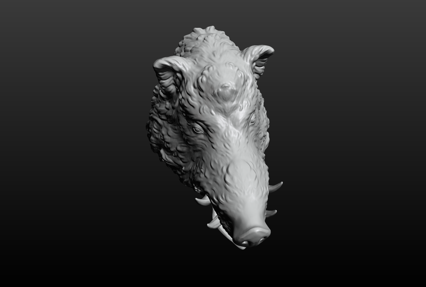 Archivo STL Boars Head 🐉・Objeto para impresora 3D para descargar・Cults