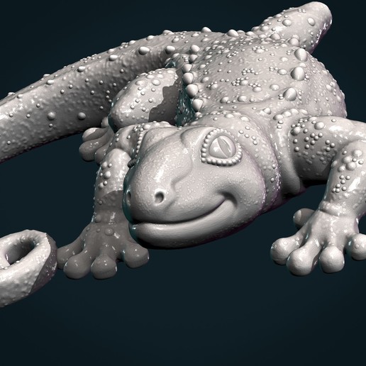 Download STL file Gecko • Design to 3D print ・ Cults