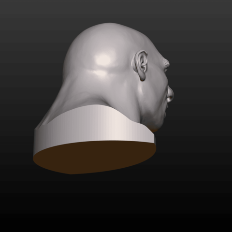 Download OBJ file Man Head • 3D printer design ・ Cults