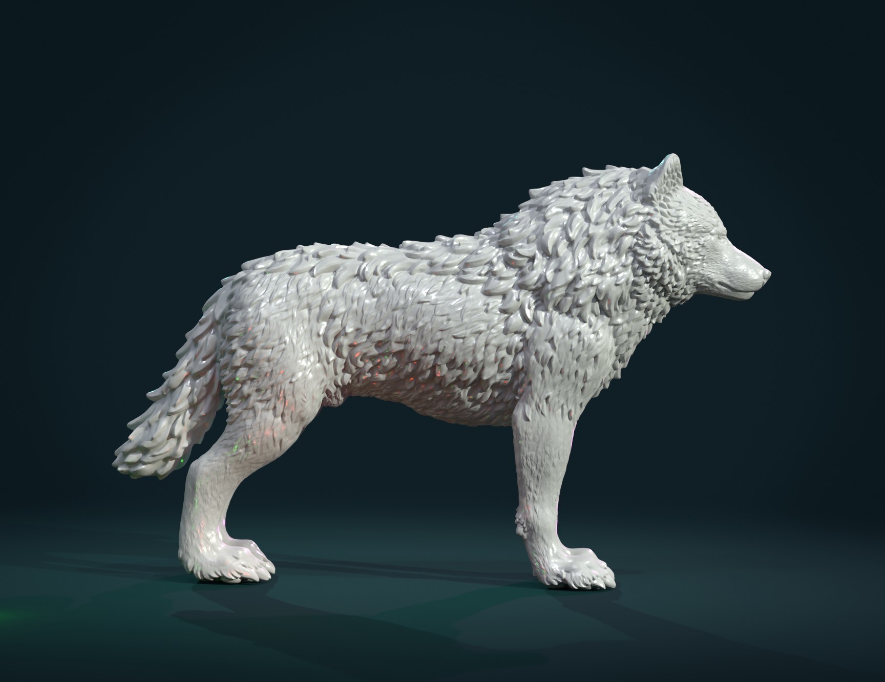 3D file Wolf IV・3D printable design to download・Cults