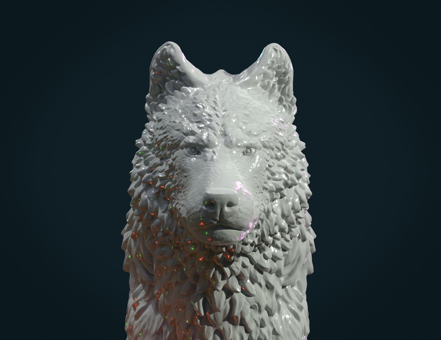 3D file Wolf IV・3D printable design to download・Cults