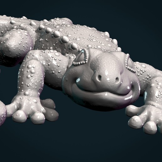 Download STL file Gecko • Design to 3D print ・ Cults