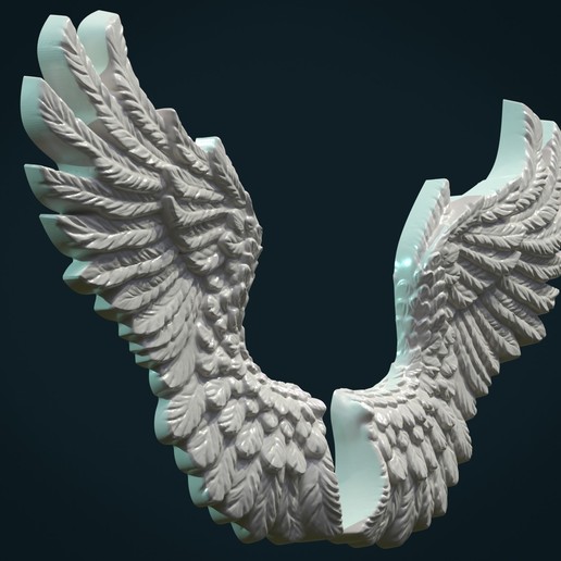 Download STL file Wings Relief II • Design to 3D print ・ Cults