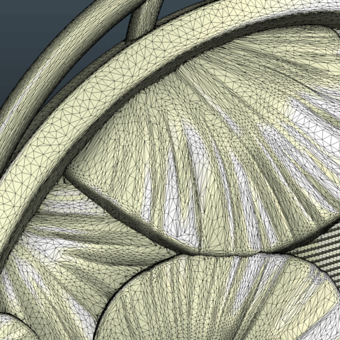 Download STL file Water Lily Pendant • 3D printable model ・ Cults