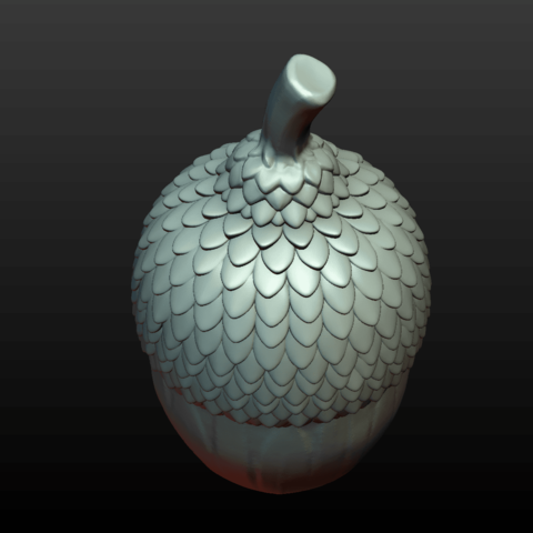 Download 3DS file Acorn • Object to 3D print ・ Cults