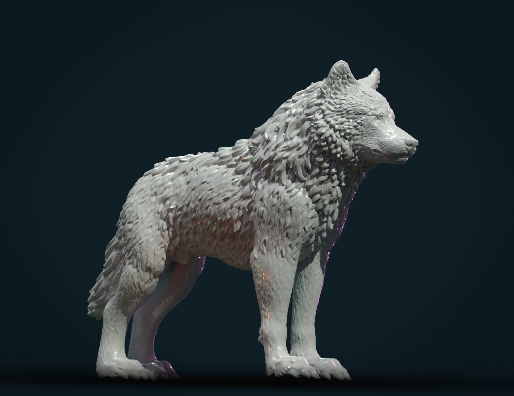 3D file Wolf IV・3D printable design to download・Cults