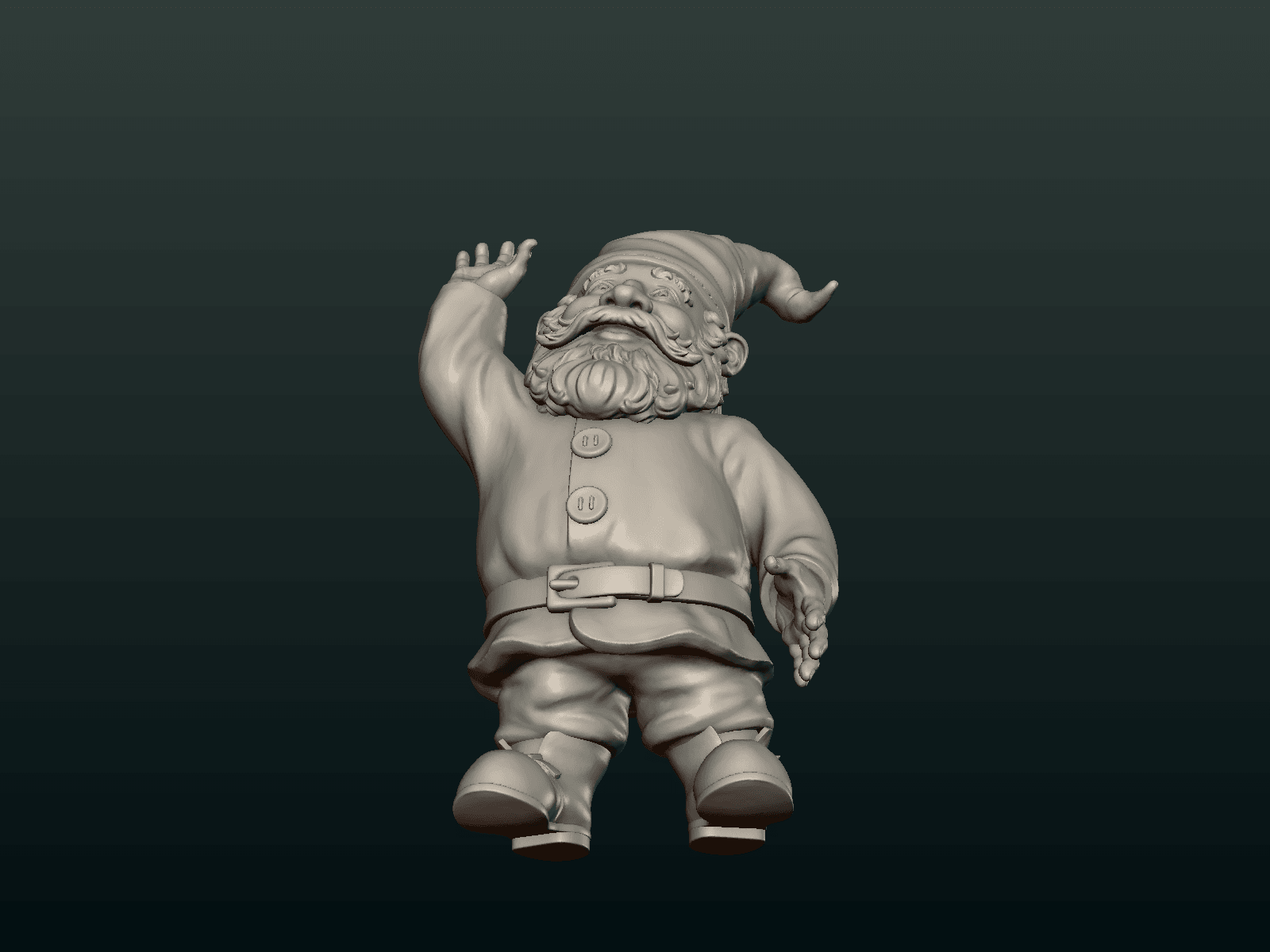3D file Garden Gnome・3D print object to download・Cults