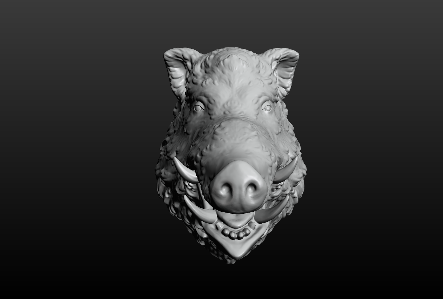 Archivo STL Boars Head 🐉・Objeto para impresora 3D para descargar・Cults